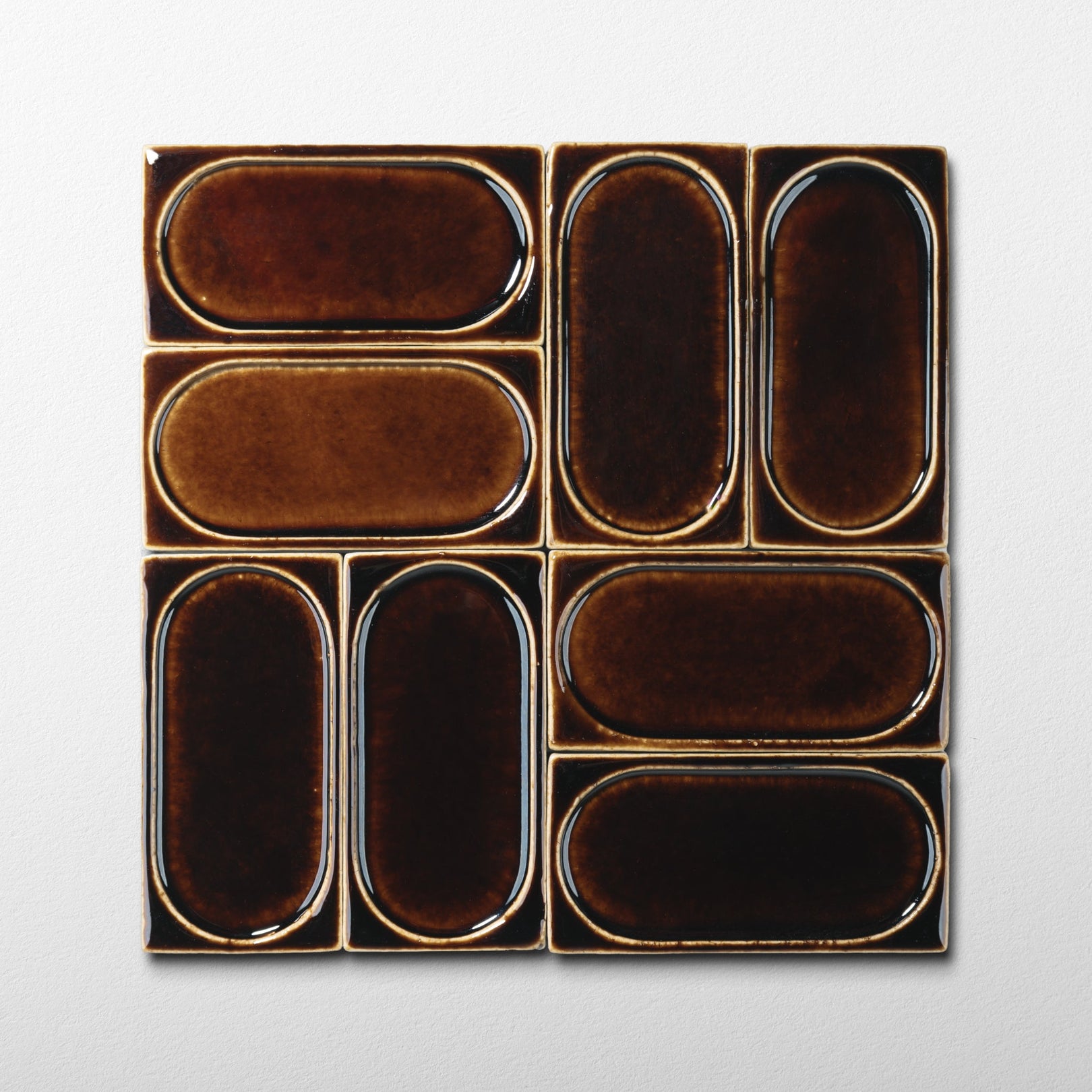 Red Stone Tile 3x6 Arched - Cemento Collection