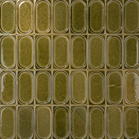 Arched 3x6 Stoneware Unique Tile - Cemento Collection
