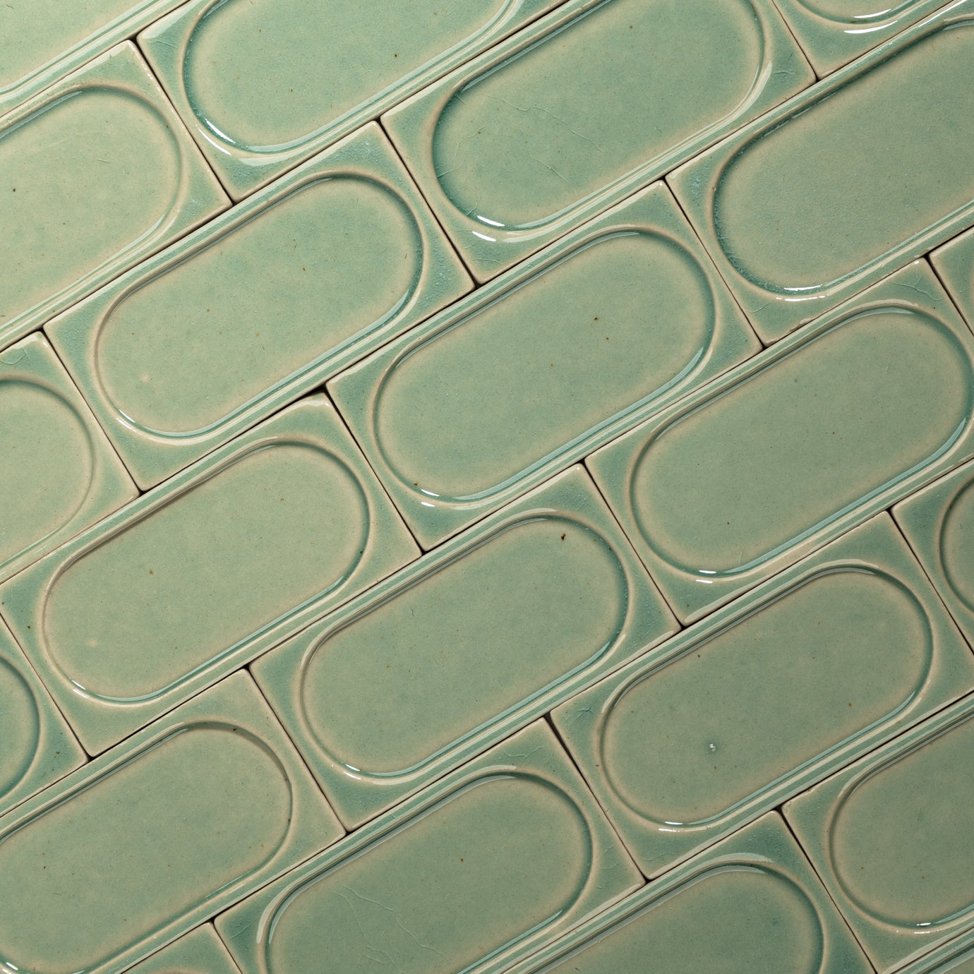 Blue Stone Tile 3x6 Arched - Cemento Collection