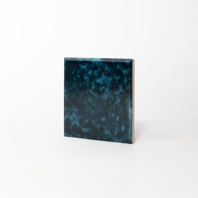Sapphire Blue Ceramic Tile 4x4 - Cemento Collection