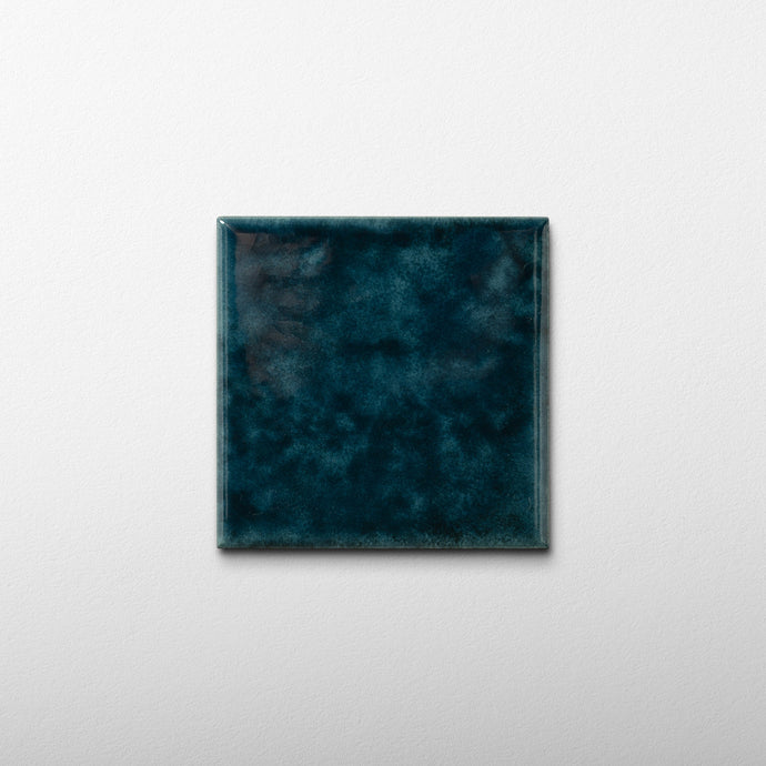 Sapphire Blue Ceramic Tile 4x4 - Cemento Collection