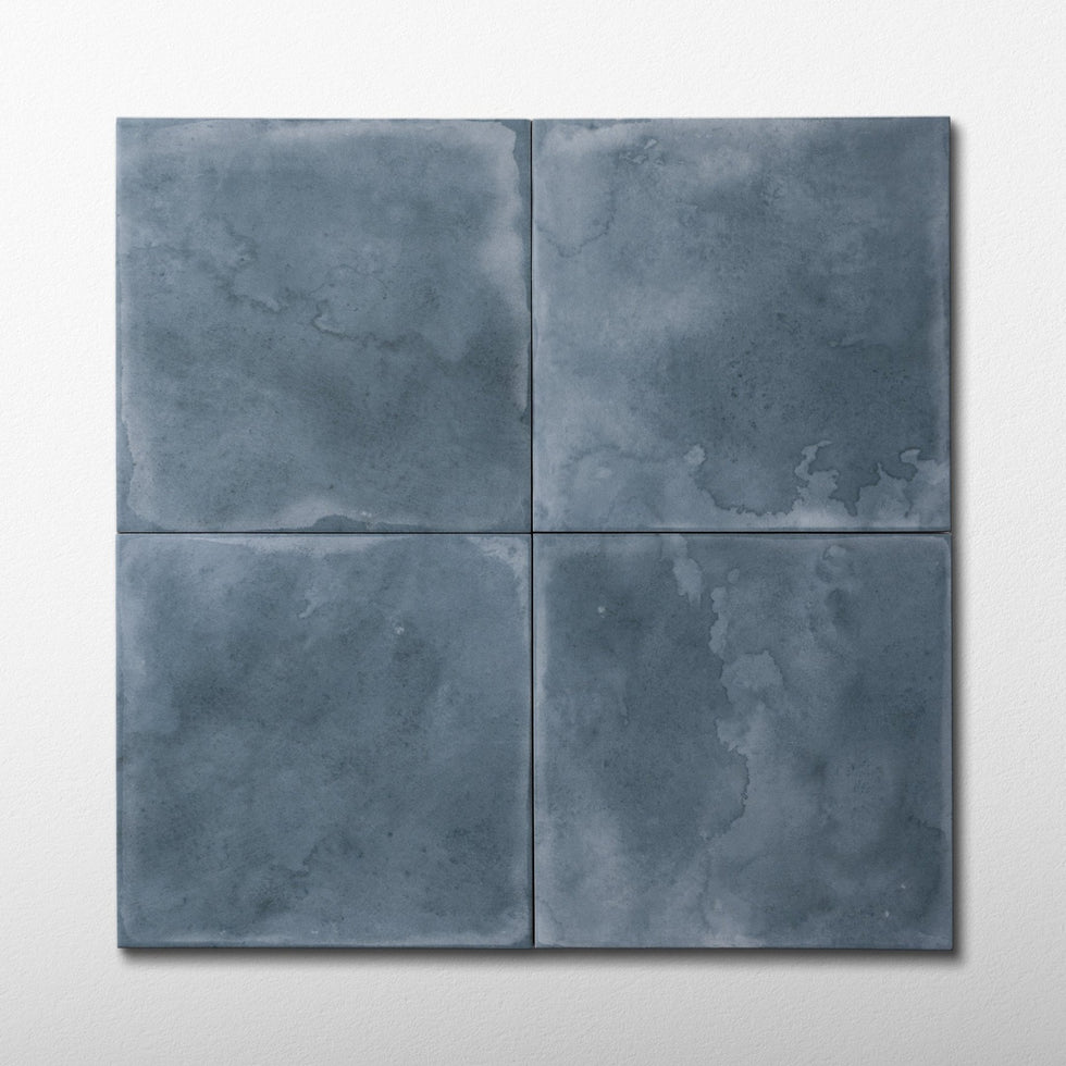 Vintage Shadow Blue Porcelain Tile | Cemento Collection - Cemento ...