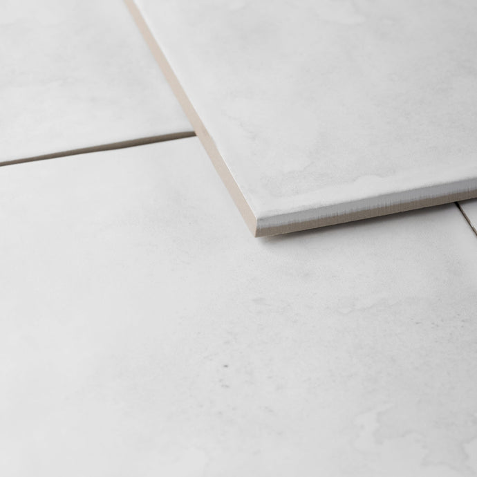 Vintage Winter White Porcelain Tile | Cemento Collection - Cemento ...