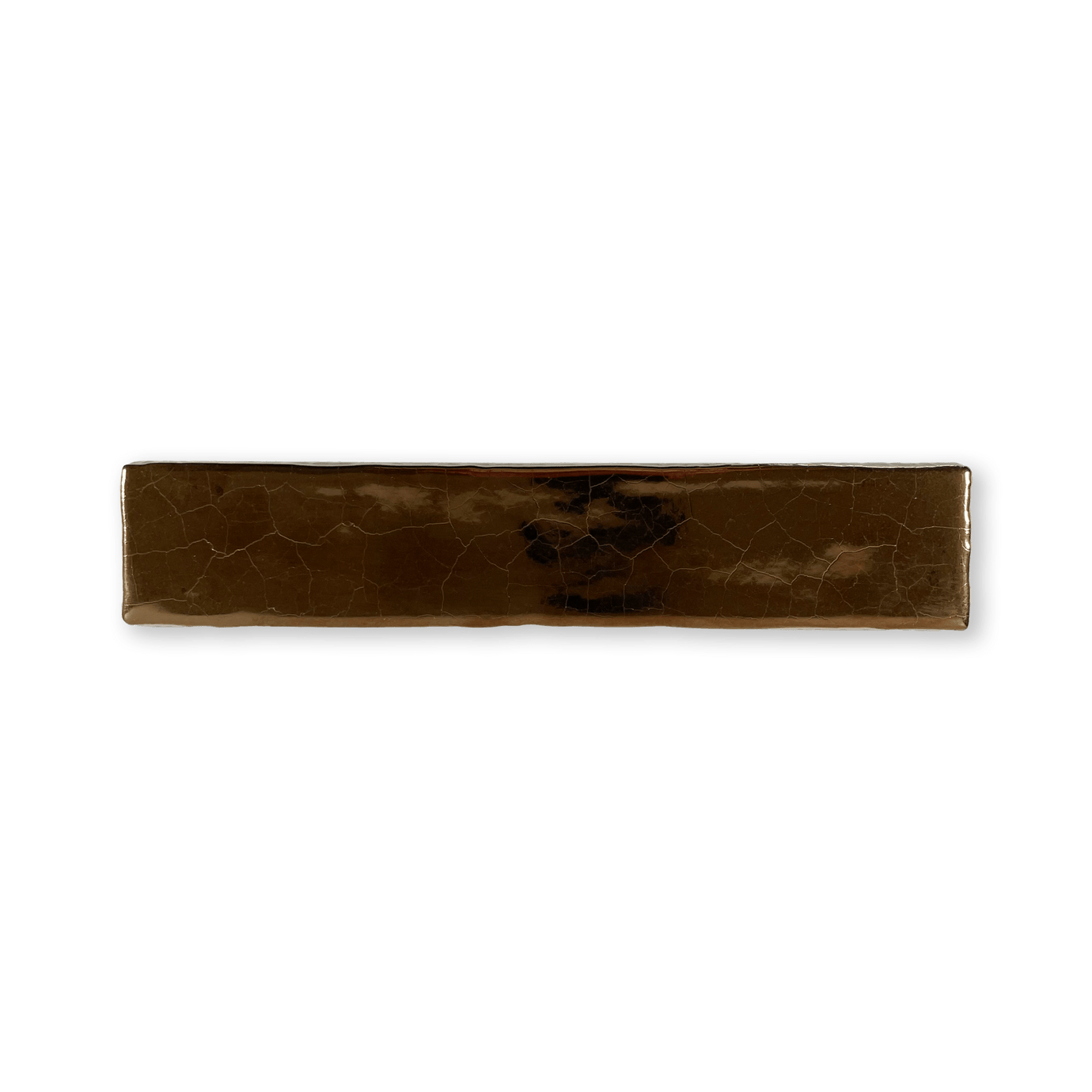 Handmade 2x10 Gold Glossy Undulated Subway Tile | Cemento Collection ...