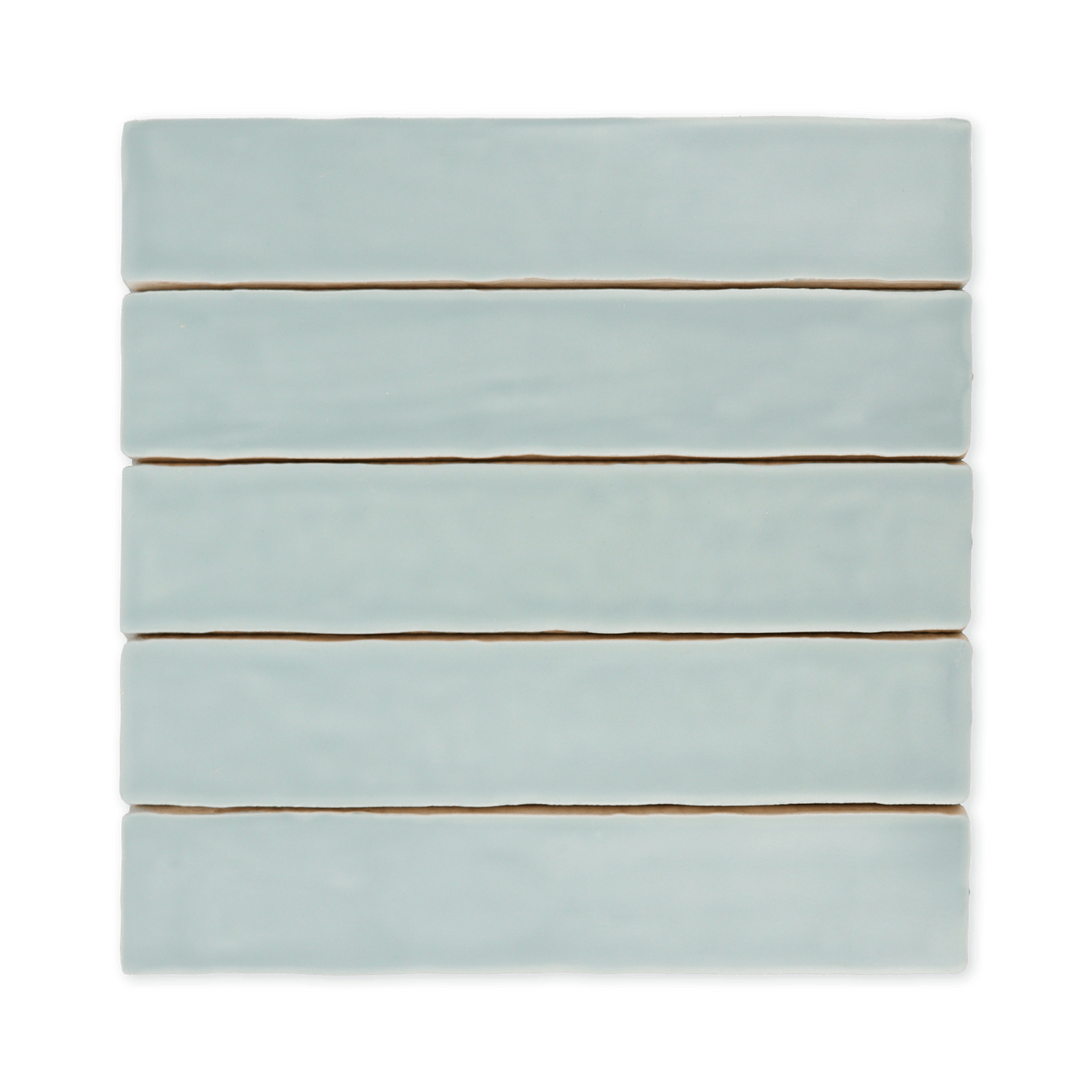 Handmade 2x10 Mint Green Matte Undulated Subway Tile | Cemento ...