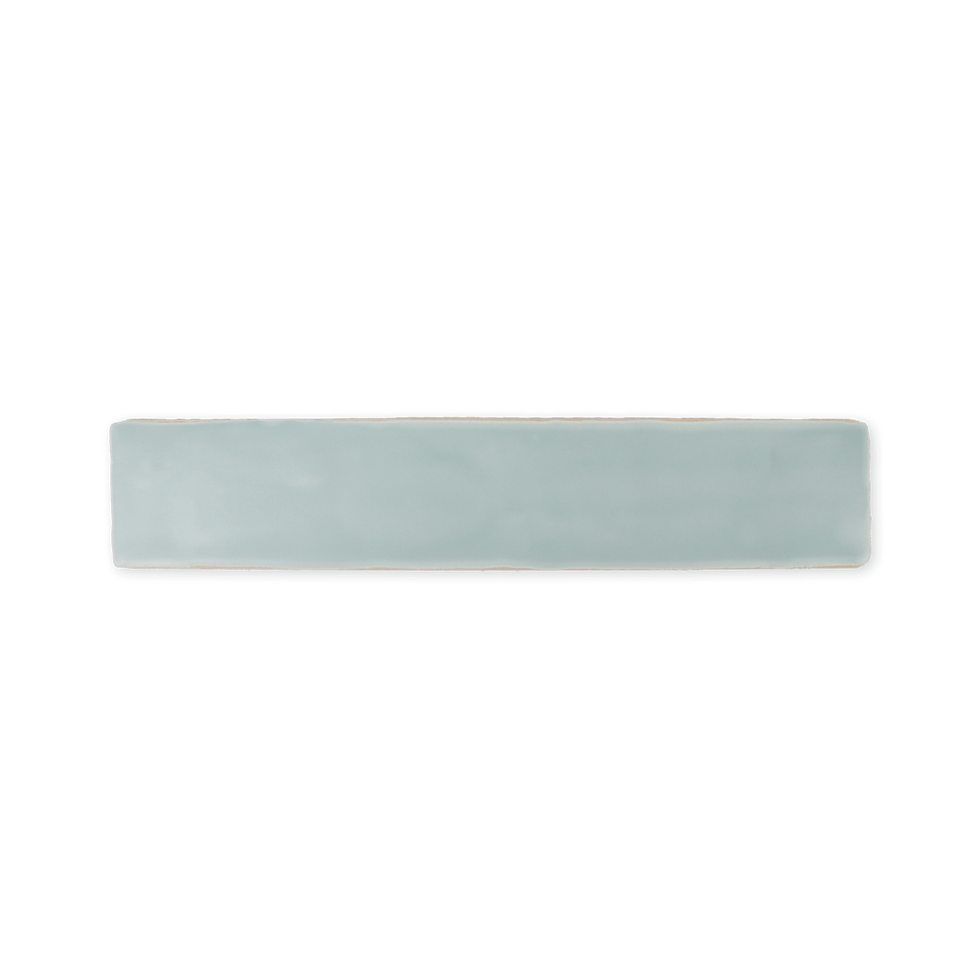 Handmade 2x10 Mint Green Matte Undulated Subway Tile | Cemento ...