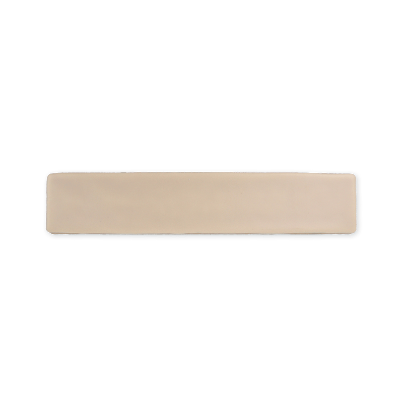 Handmade 2x10 Sand Matte Undulated Subway Tile | Cemento Collection ...