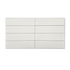 Handmade Brick 2x8 Snow White Glossy Subway Tile | Cemento Collection ...