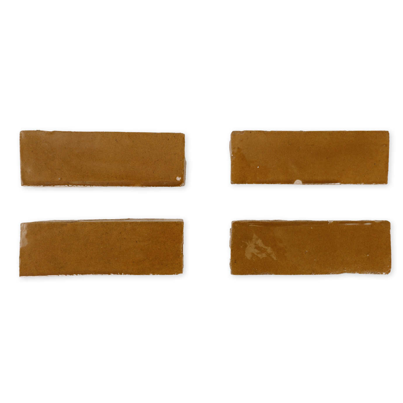 Handmade Moroccan Zellige 2x6 Cognac Brown Terracotta Tile | Cemento ...