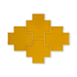 Mustard Yellow Subway Tile 6x6 - Cemento Collection
